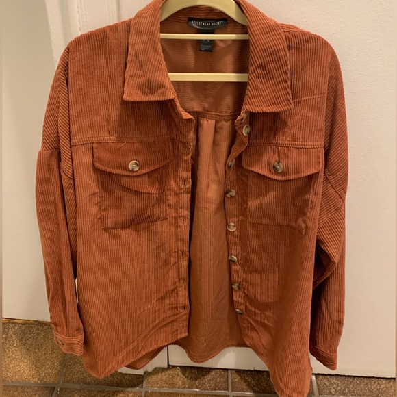 Charlotte Russe | Jackets & Coats | Burnt Orange Charlotte Russe ...